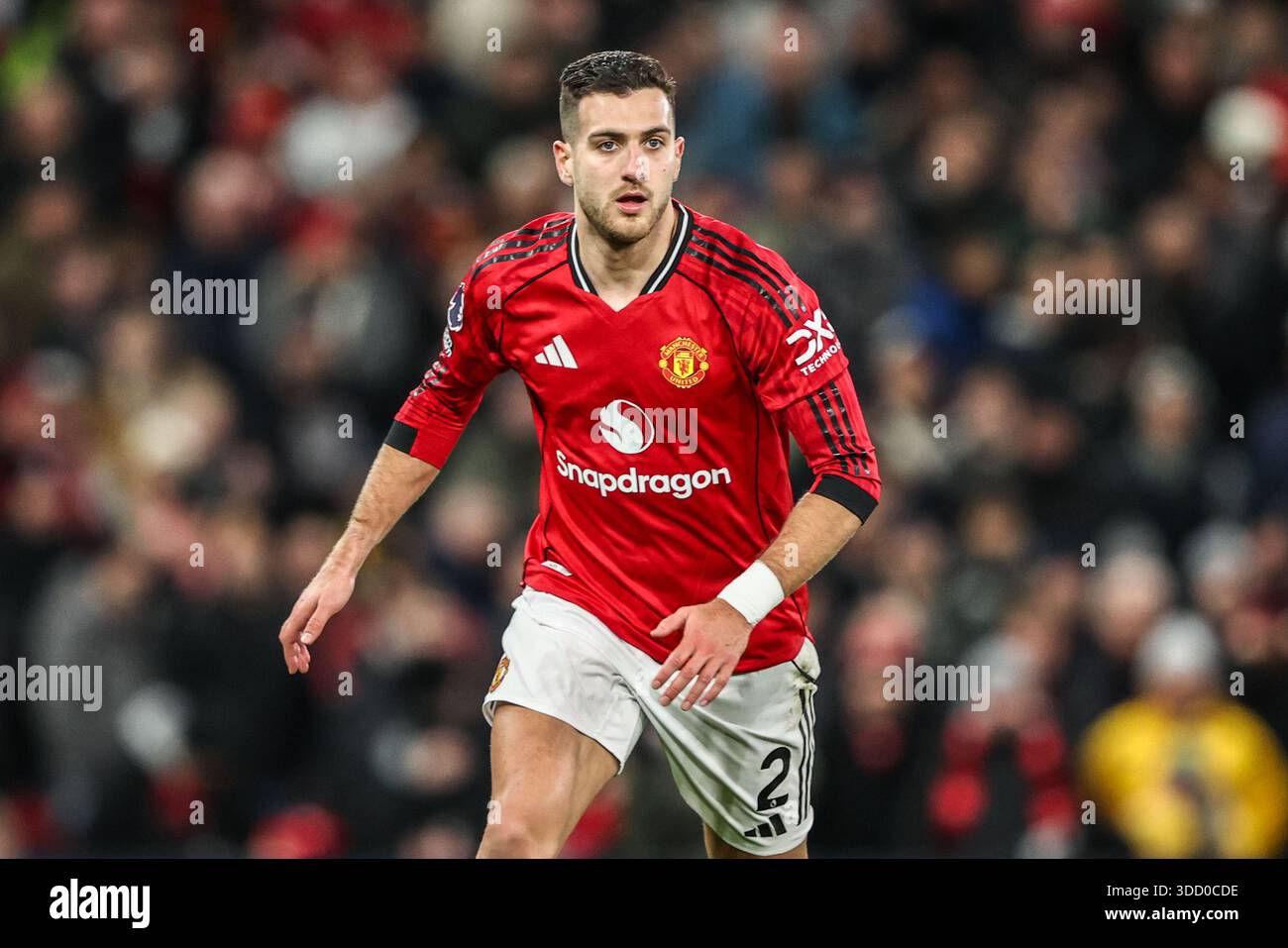 Diogo Dalot of Manchester Untied during the Premier League match ...