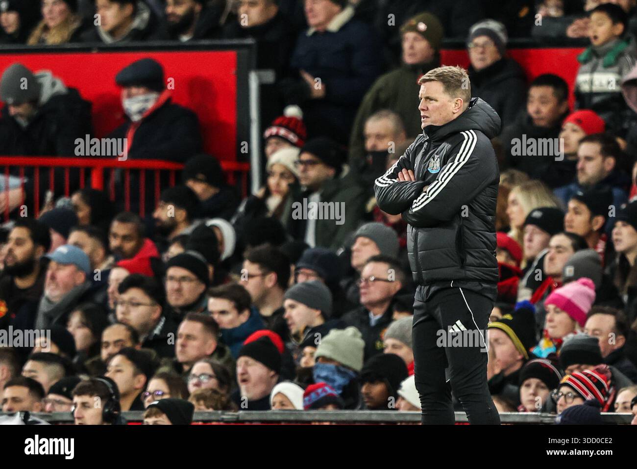 Eddie Howe manager of Newcastle United during the Premier League match ...