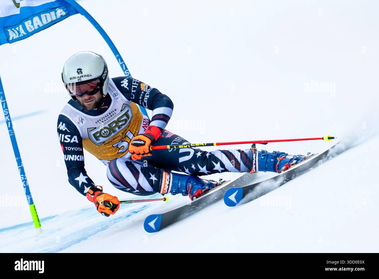 Alta Badia, Italy, 21 December 2025. Ryder Sarchett (United States ...