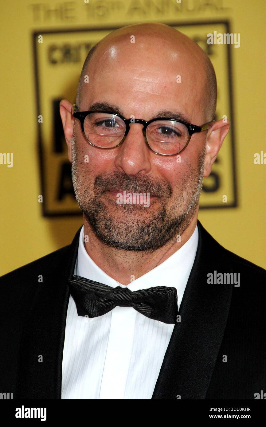 15 January 2010 - Hollywood, California - Stanley Tucci. 15th Annual ...