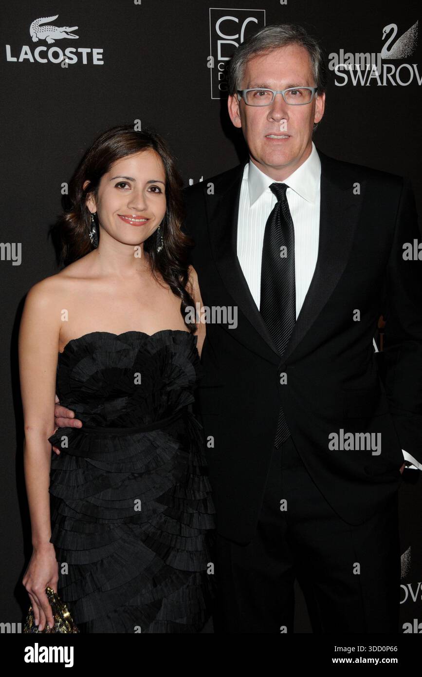 25 February 2010 - Beverly Hills, California - Steve Birkhold and wife ...