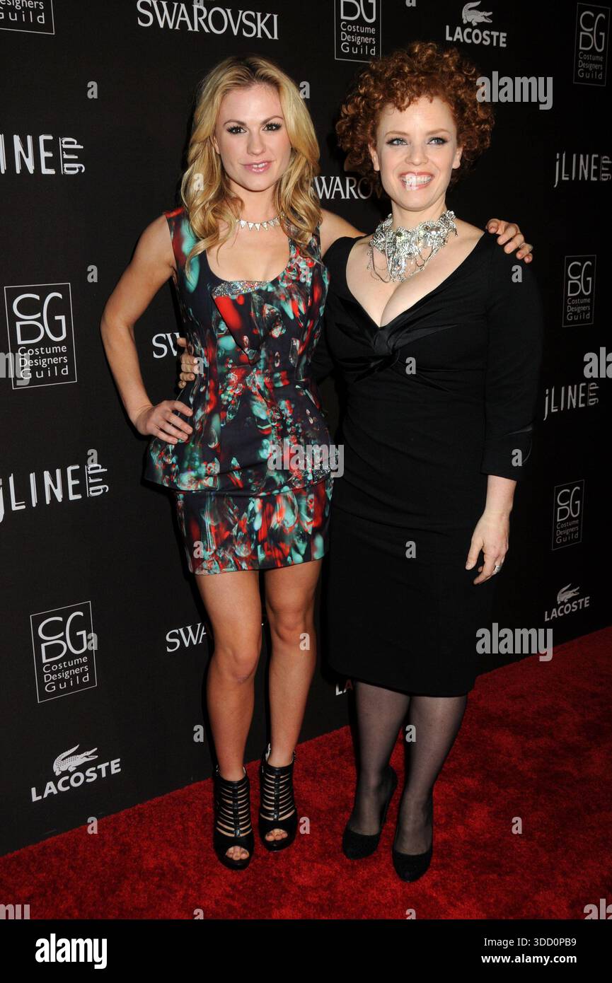 25 February 2010 - Beverly Hills, California - Anna Paquin and Audrey ...