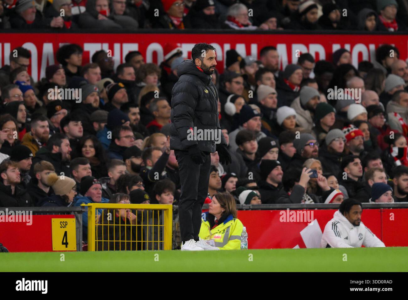 Manchester United manager Ruben Amorim during the Manchester United v ...