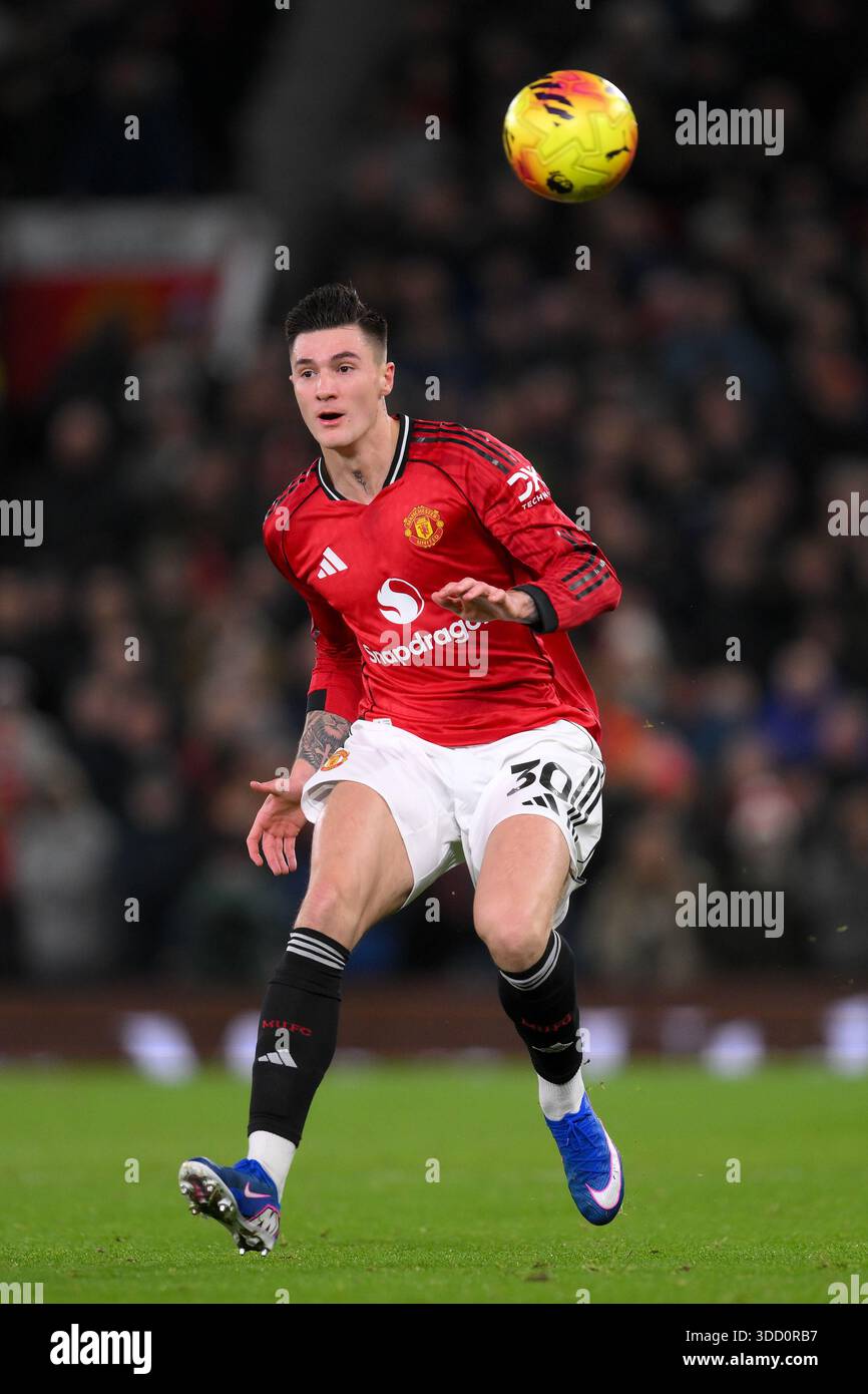 Manchester United's Benjamin Sesko during the Manchester United v ...