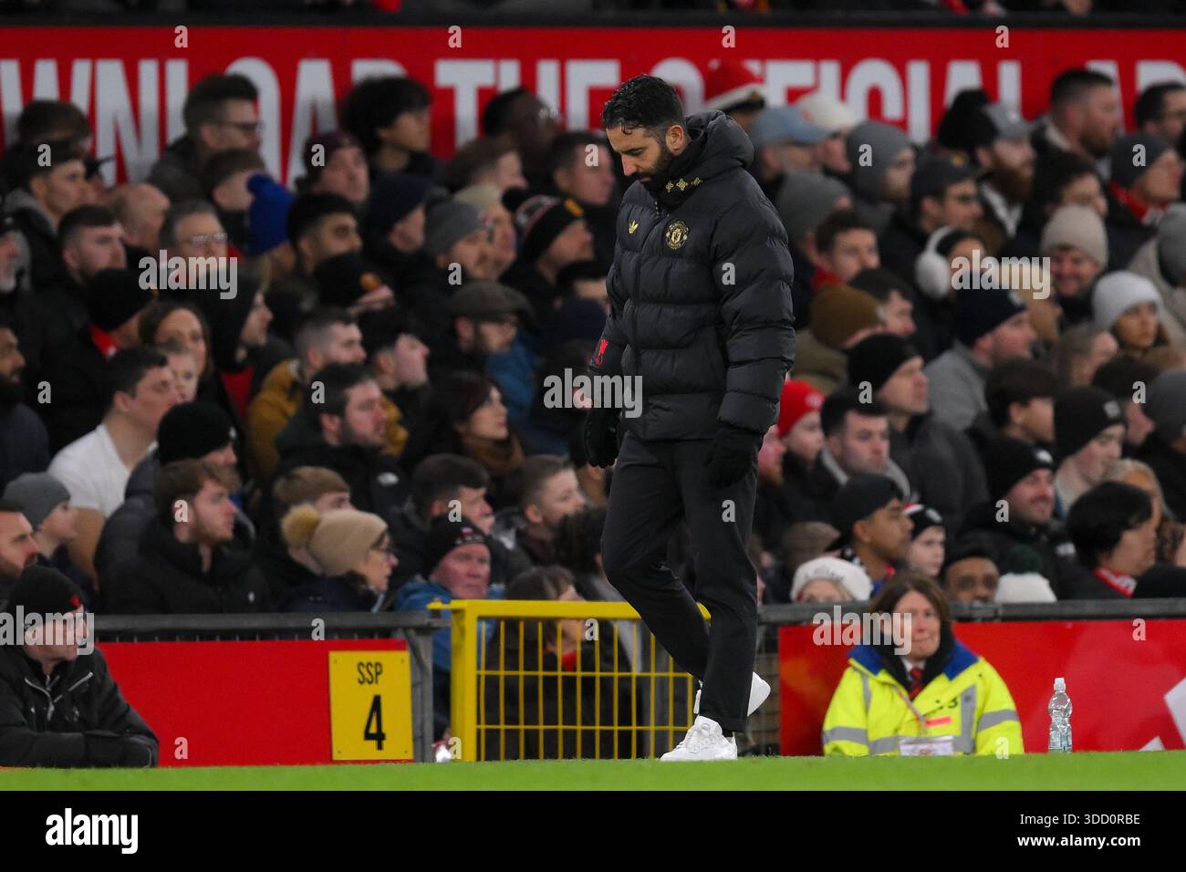 Manchester United manager Ruben Amorim during the Manchester United v ...