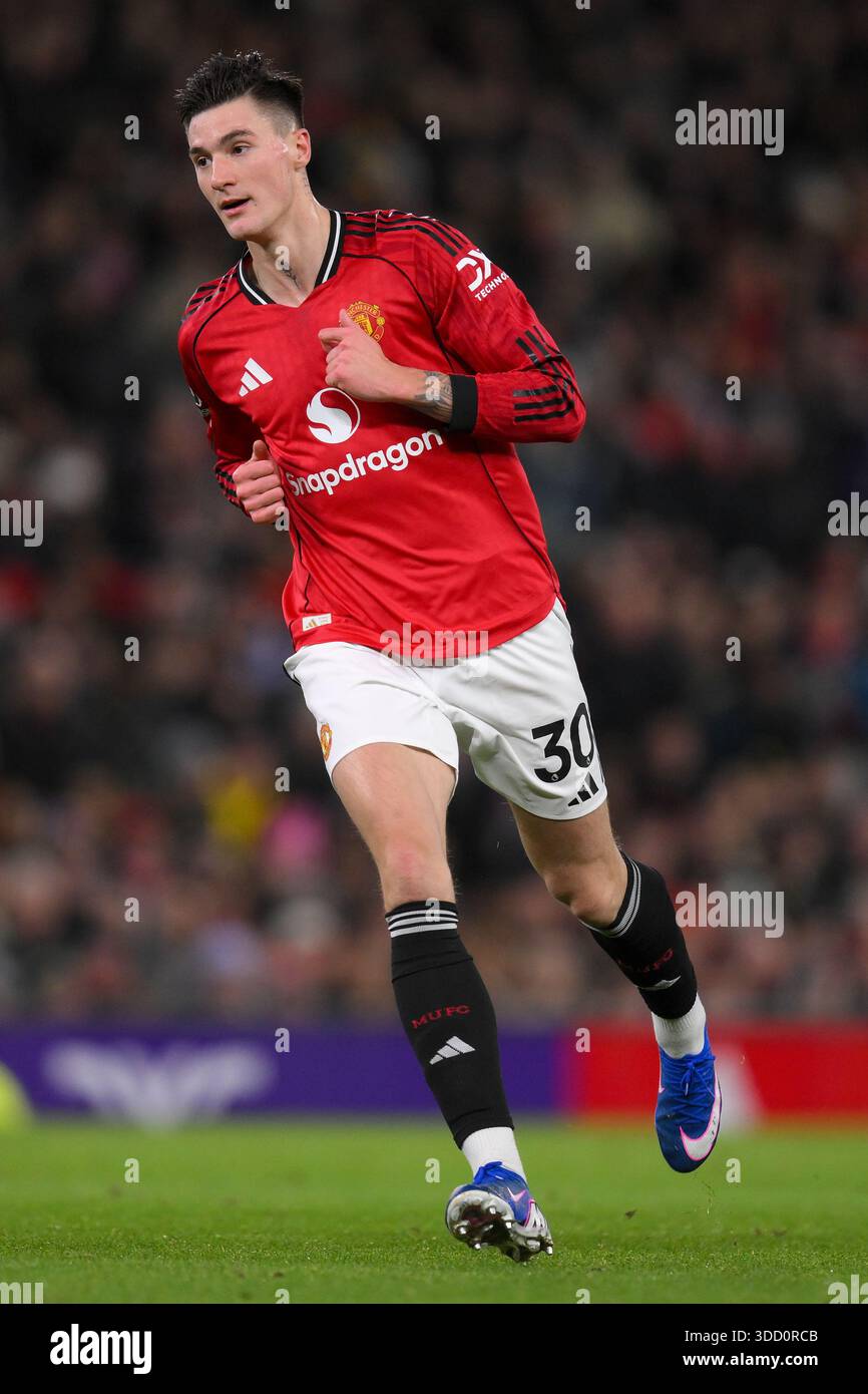 Manchester United's Benjamin Sesko during the Manchester United v ...
