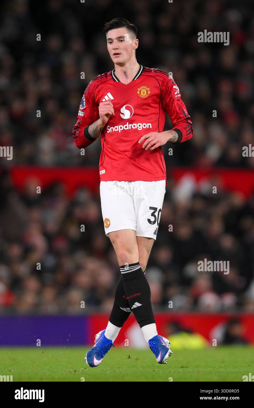 Manchester United's Benjamin Sesko during the Manchester United v ...