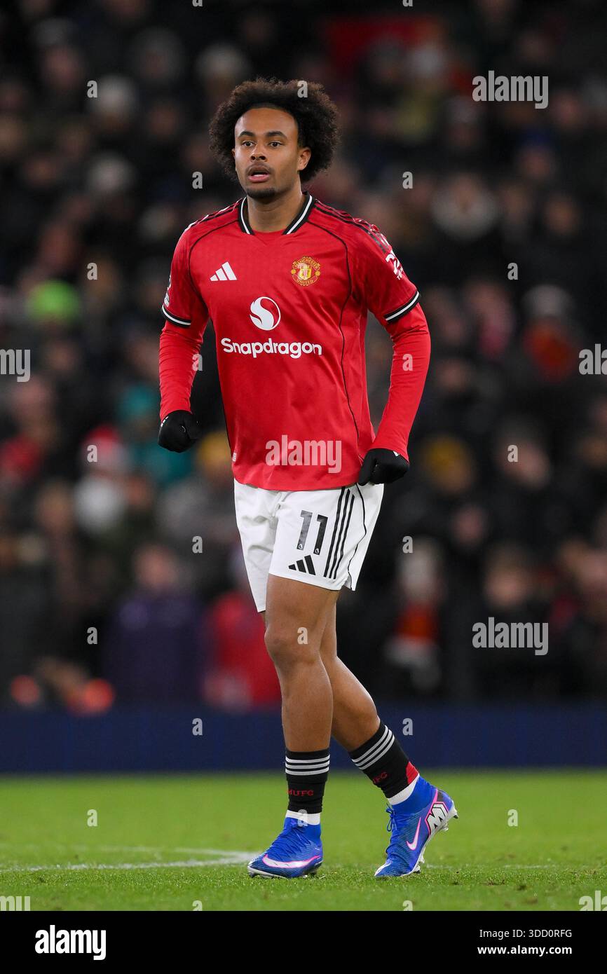 Manchester United's Joshua Zirkzee during the Manchester United v ...