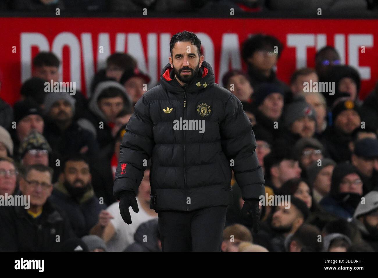 Manchester United manager Ruben Amorim during the Manchester United v ...
