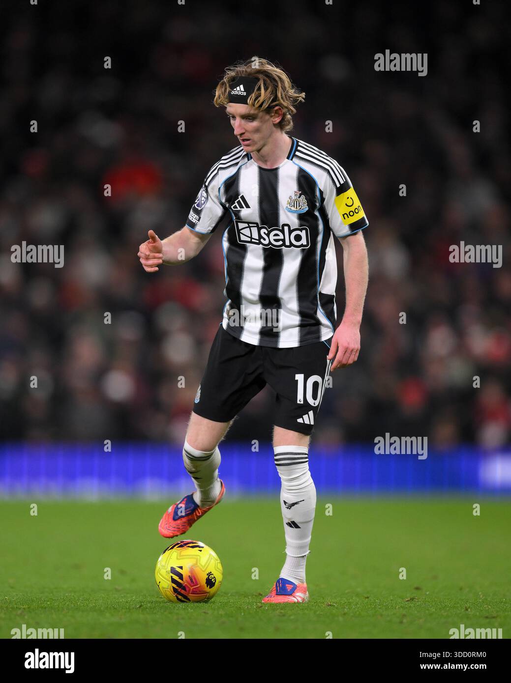 Newcastle United's Anthony Gordon during the Manchester United v ...