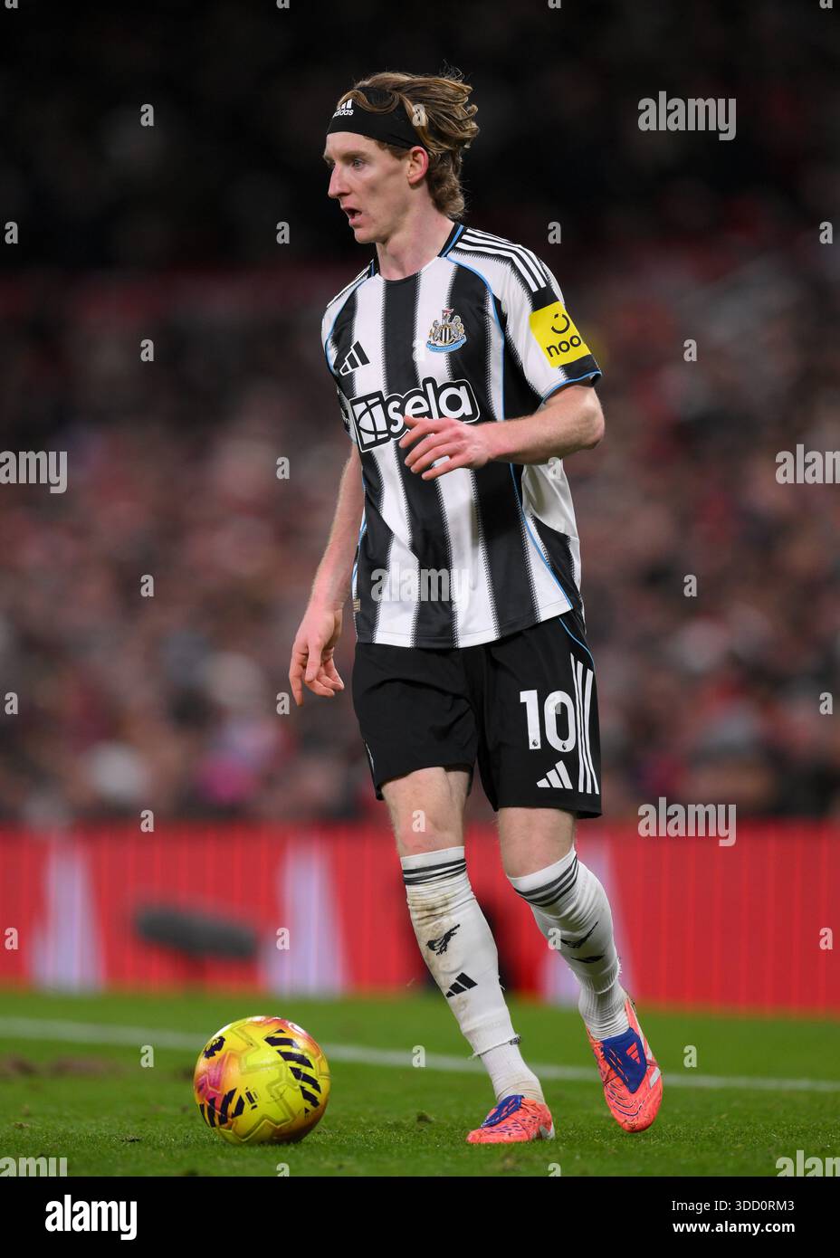 Newcastle United's Anthony Gordon during the Manchester United v ...