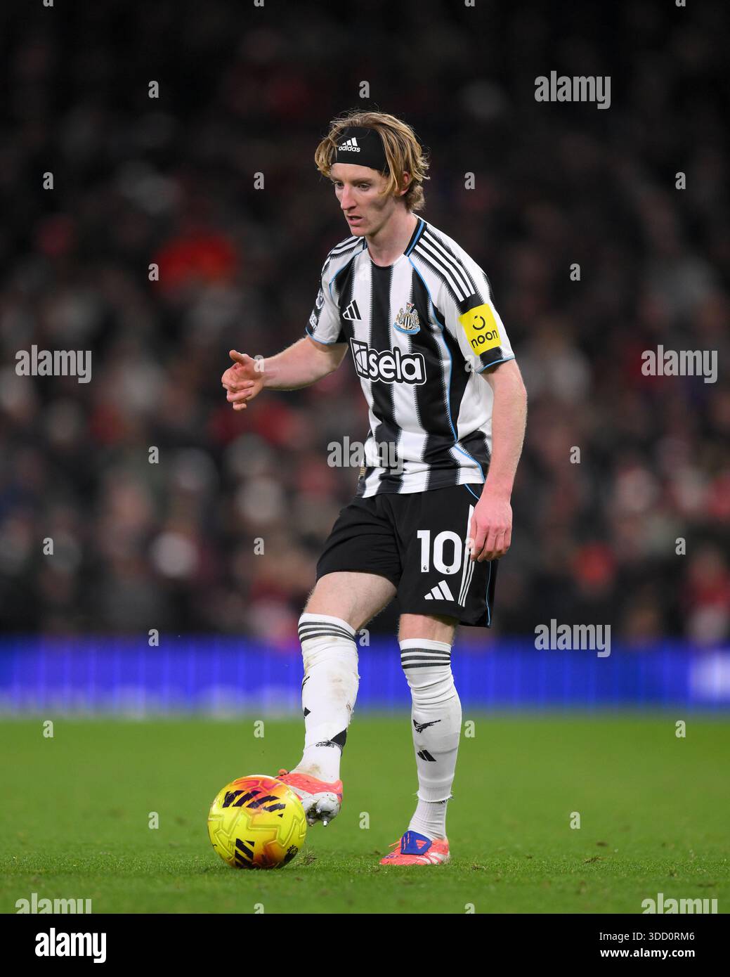 Newcastle United's Anthony Gordon during the Manchester United v ...
