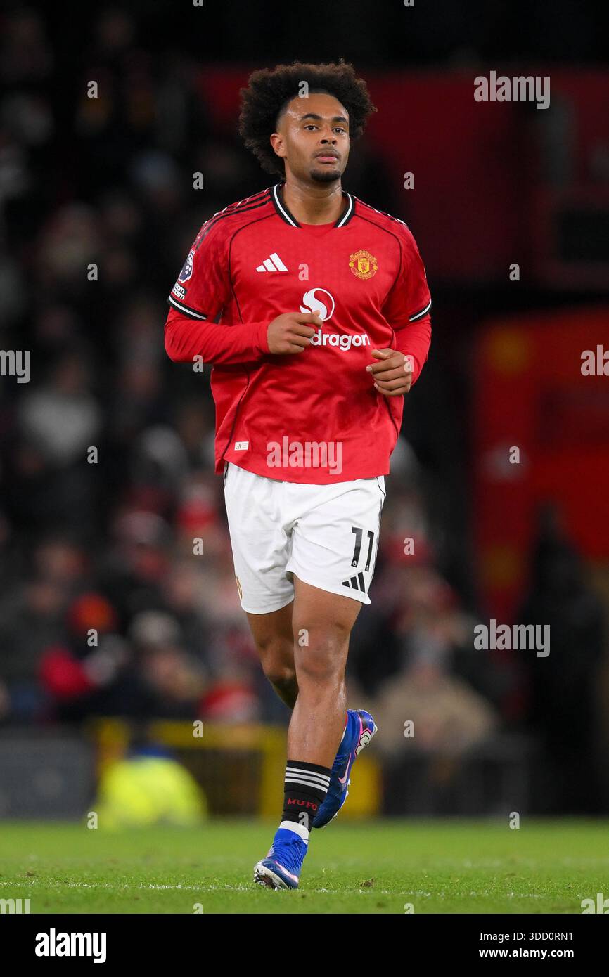 Manchester United's Joshua Zirkzee during the Manchester United v ...