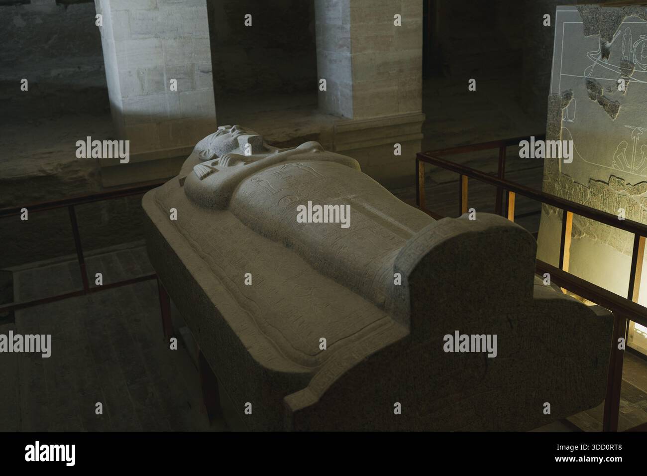 Inside Ramses Tomb at the Valley Of The Kings. (Photo by Lounis Tiar ...