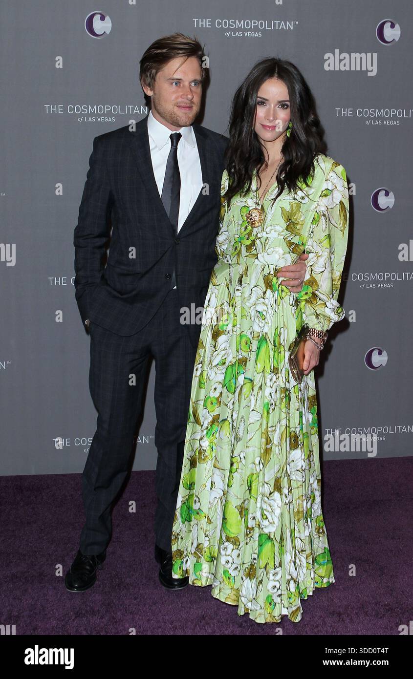 31 December 2010 - Las Vegas, Nevada - Andrew Pruett, Abigal Spencer ...