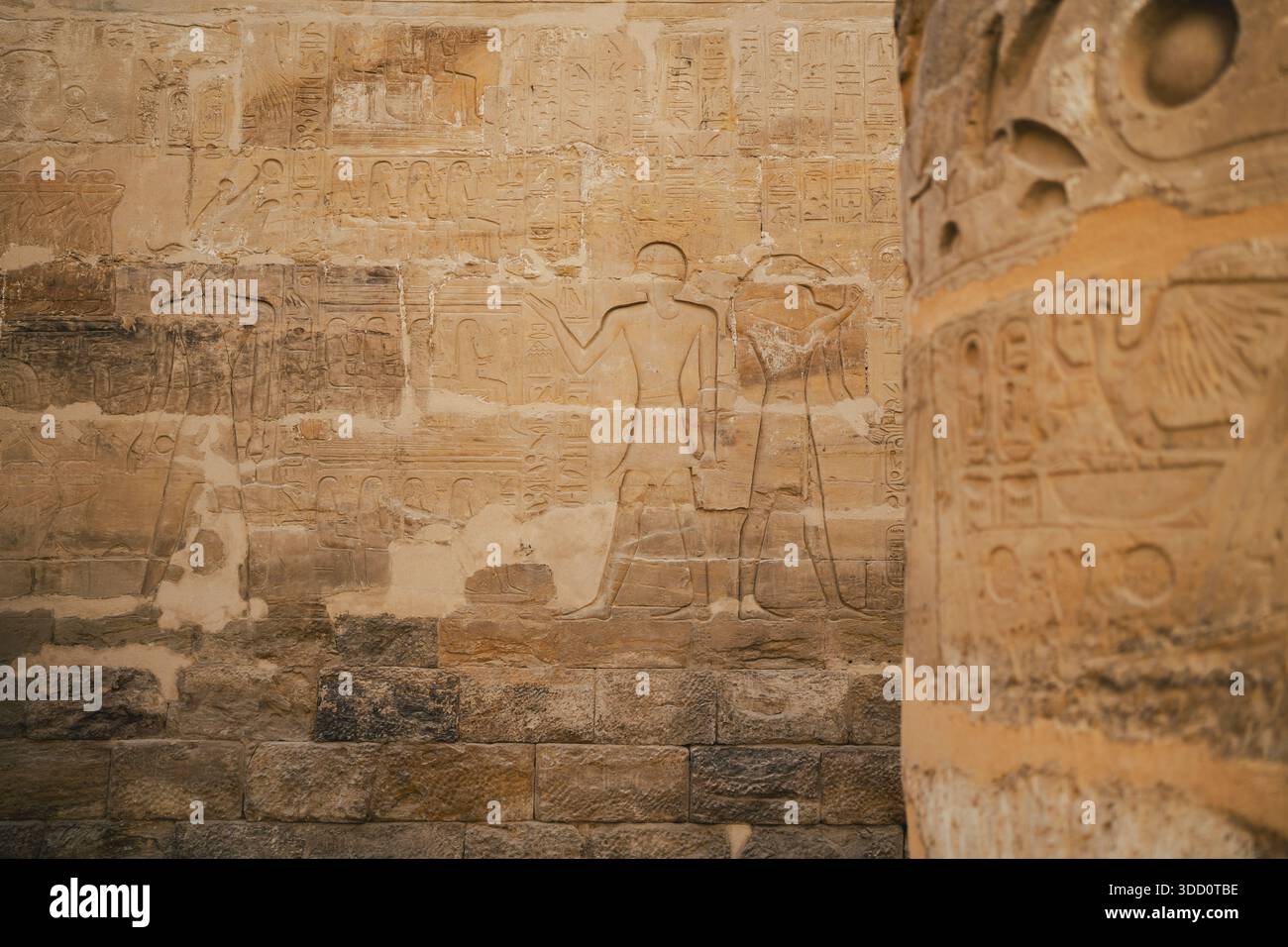 A view of the Karnak Temple. (Photo by Lounis Tiar / SOPA Images/Sipa ...