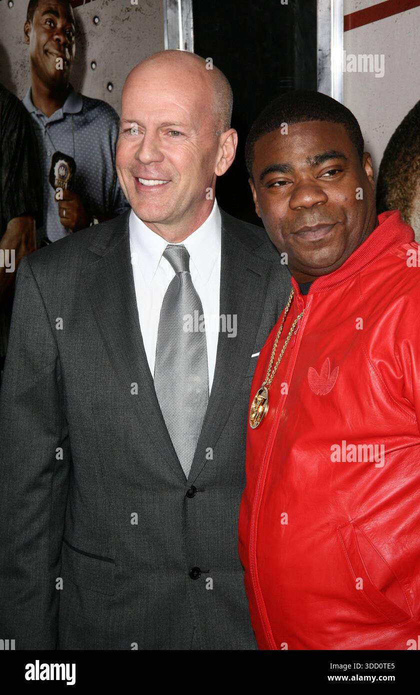 22 February 2010 - New York, NY - Bruce Willis and Tracy Morgan. World ...