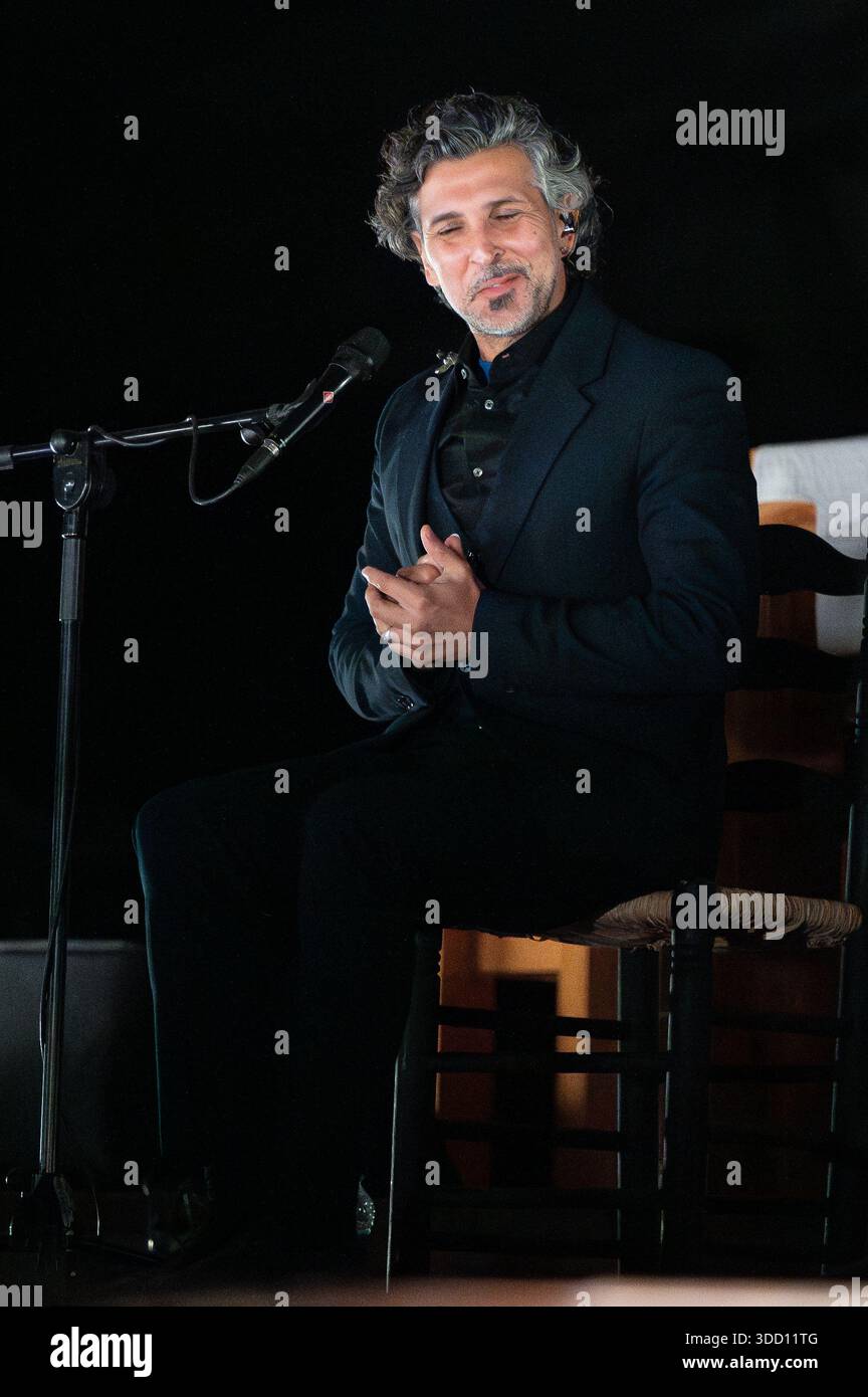 The singer Jose Arcángel Ramos, known as Arcangel, performs during the ...