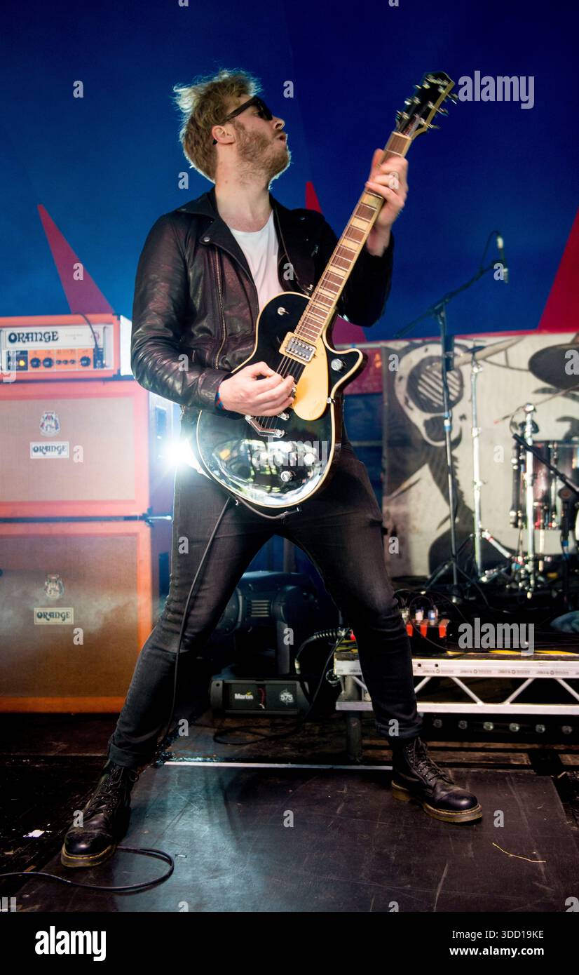 Wolf Jaw at the Teddy Rocks Festival 2019 at Charisworth Farm Blandford ...