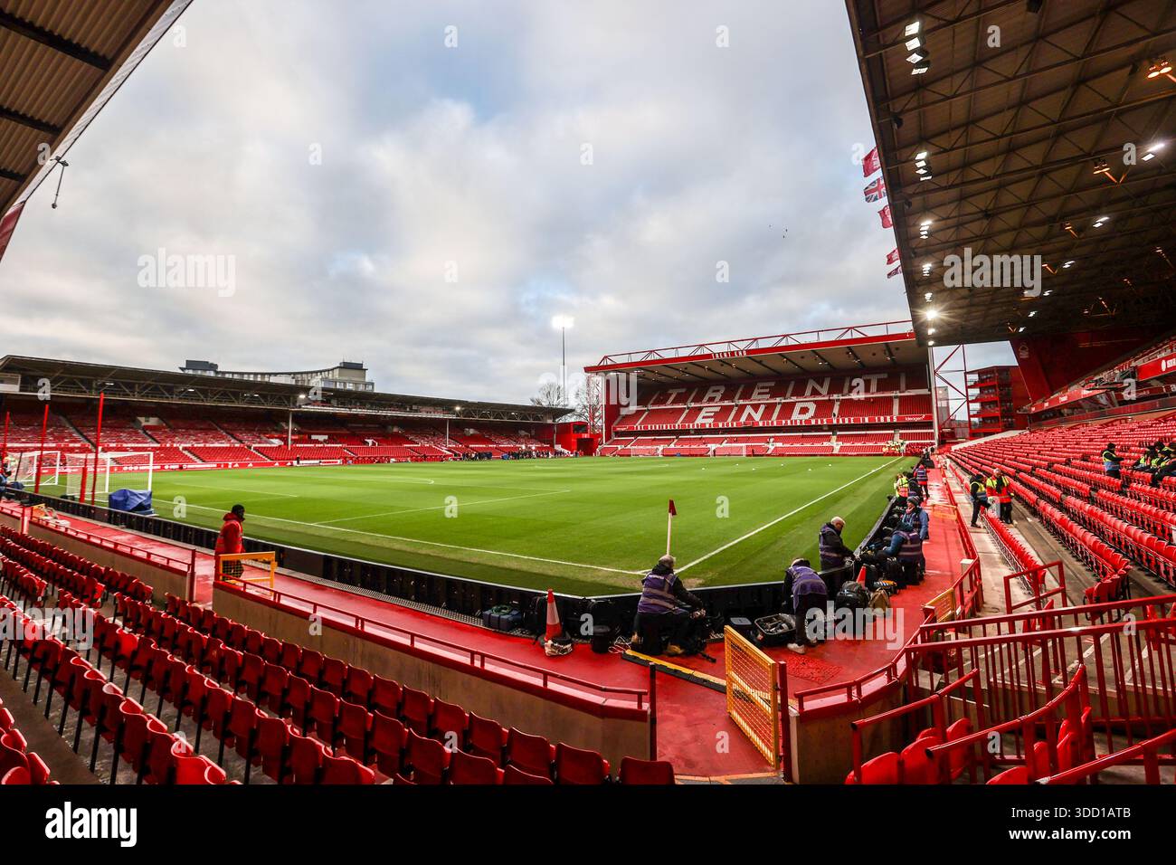 A general view of City Ground ahead of the Premier League match ...