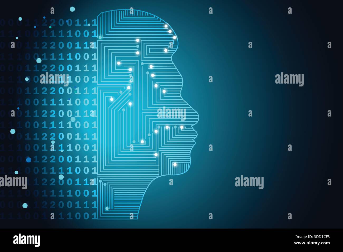 Digital analytics artificial intelligence innovation Stock Vector ...