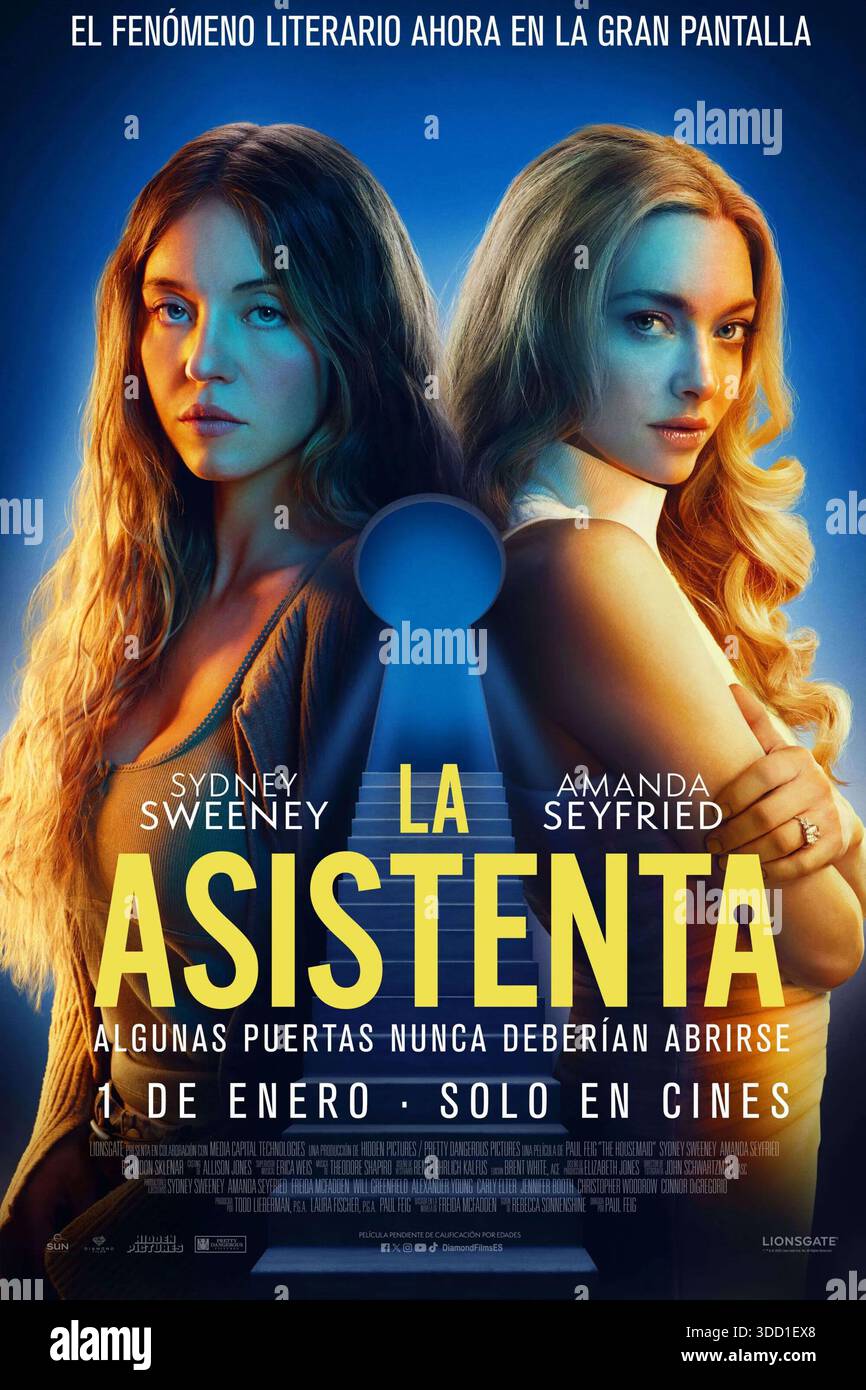 AMANDA SEYFRIED and SYDNEY SWEENEY in THE HOUSEMAID (2025), directed by ...