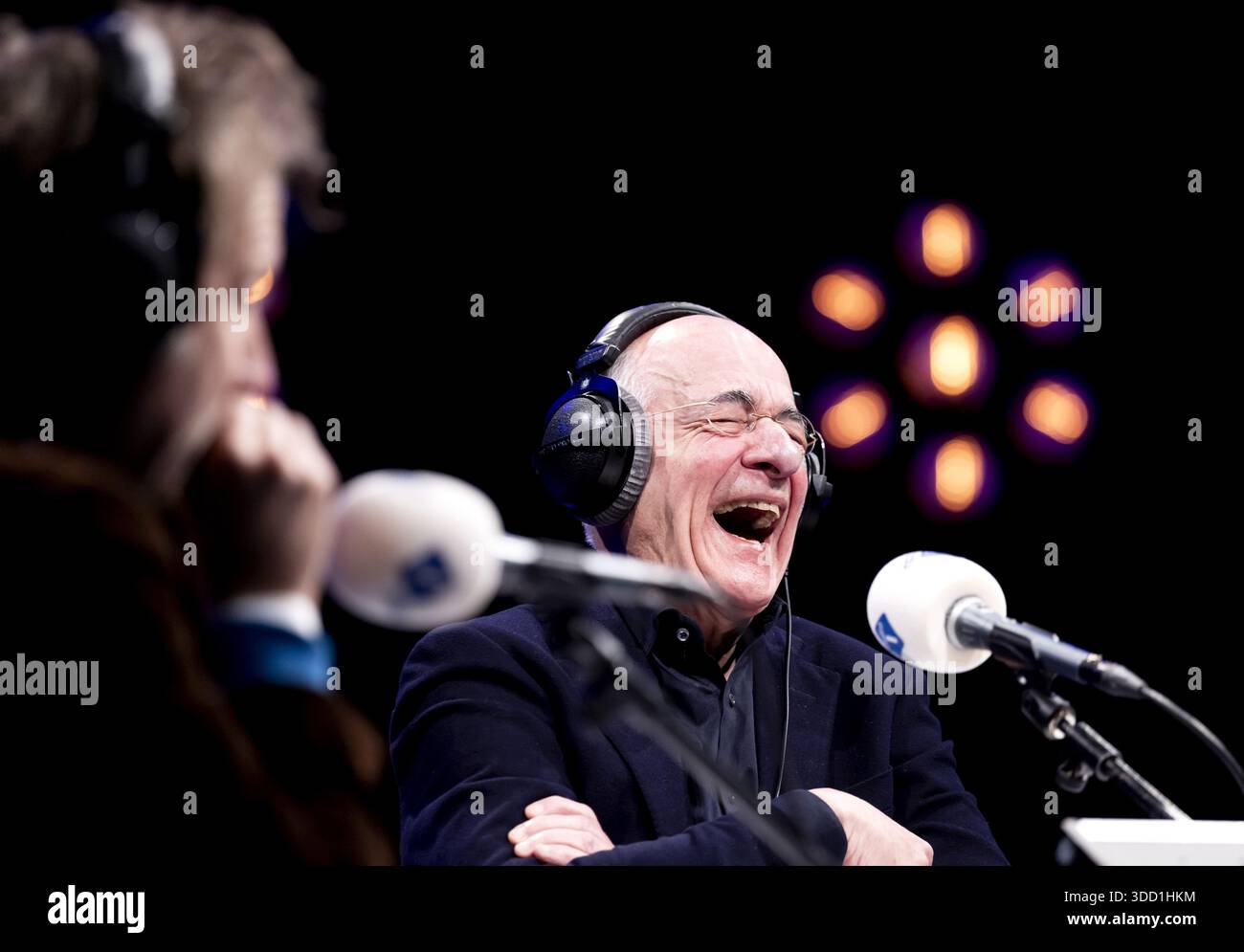 HILVERSUM – Frits Spits during the final episode of his NPO Radio 1 ...