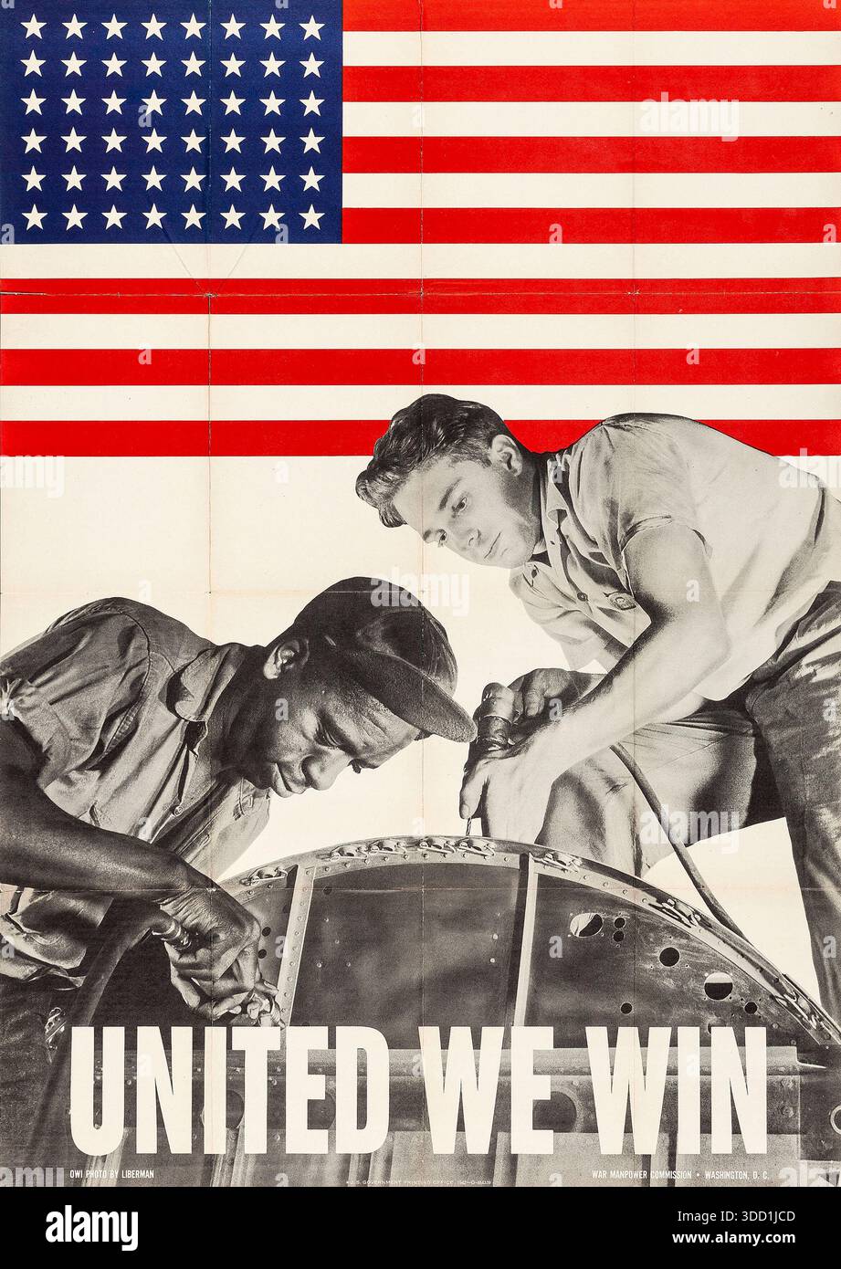 American World War II Propaganda Poster (U.S. Government Printing ...