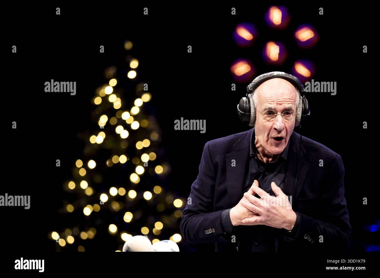 HILVERSUM – Frits Spits during the final episode of his NPO Radio 1 ...