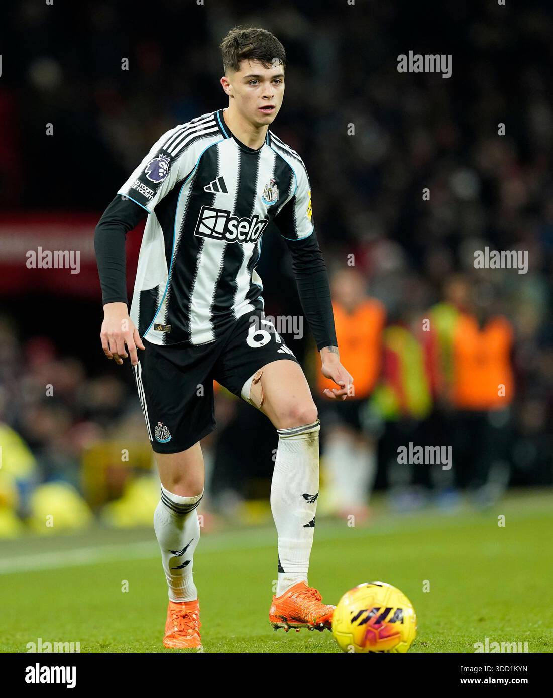 Manchester, England, 26th December 2025. Lewis Miley of Newcastle ...