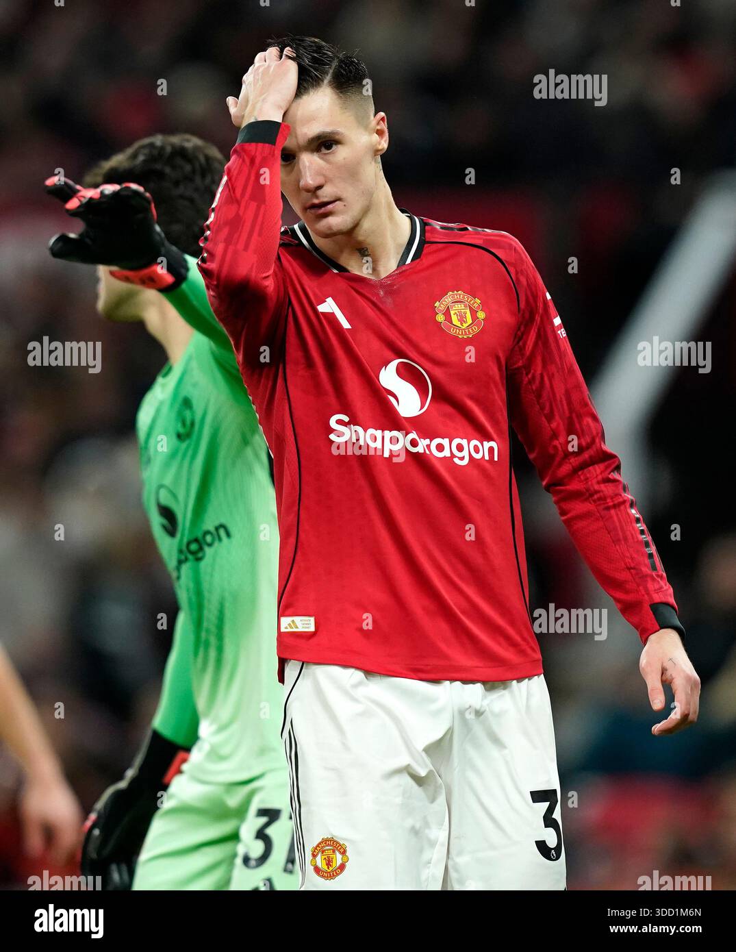 Manchester, England, 26th December 2025. Benjamin Sesko of Manchester ...