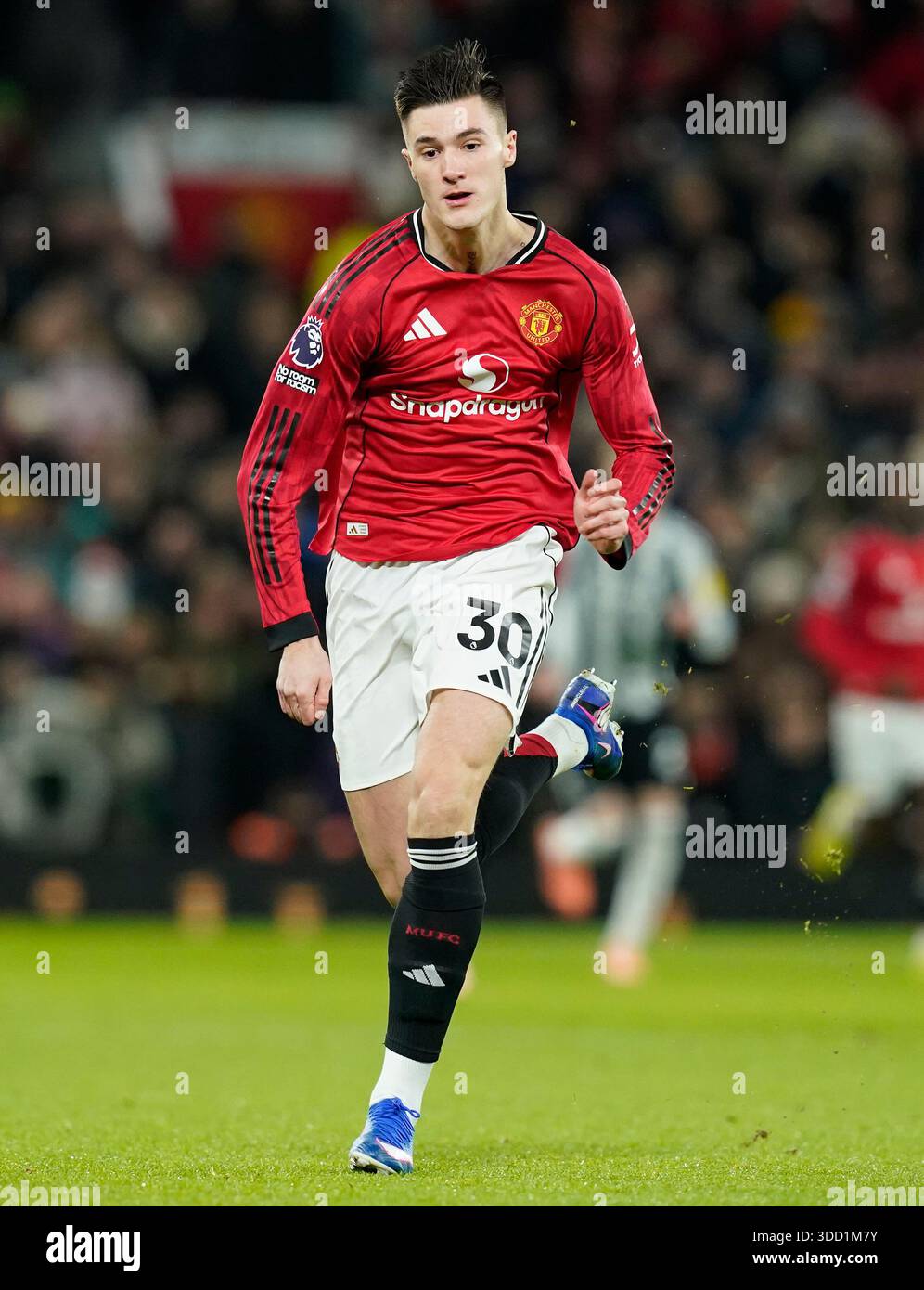 Manchester, England, 26th December 2025. Benjamin Sesko of Manchester ...