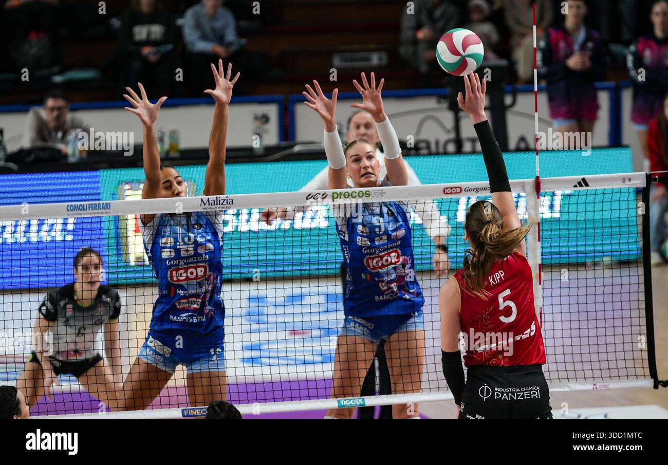 Lina Alsmeier Igor Gorgonzola Novara During Igor Gorgonzola Novara Vs