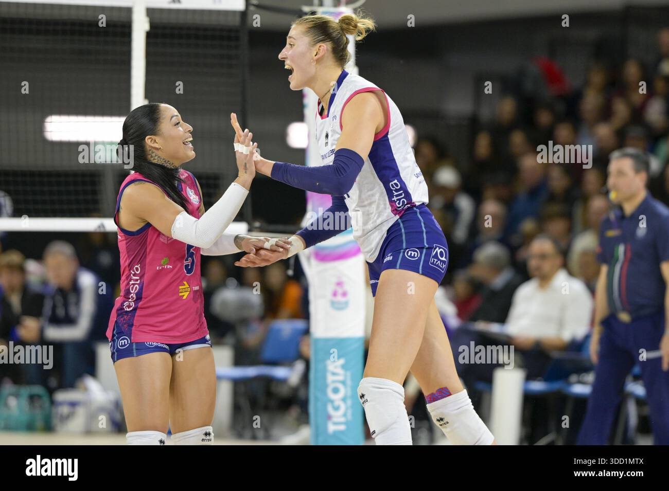 BRENDA CASTILLO EKATERINA ANTROPOVA during Il Bisonte Firenze vs Savino ...
