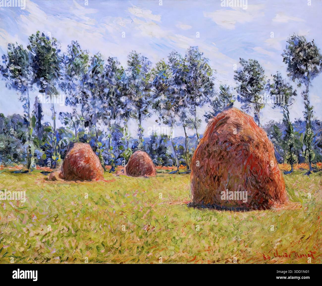 French rural painting Stock Vector Images - Alamy