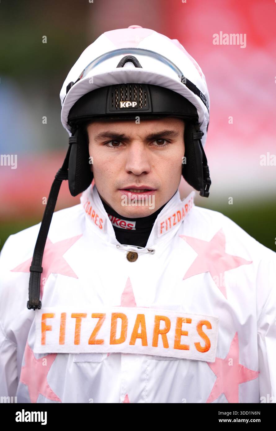 Jockey Ben Jones before the 'Join Ladbrokes Bet 5 Get 30' Mares ...