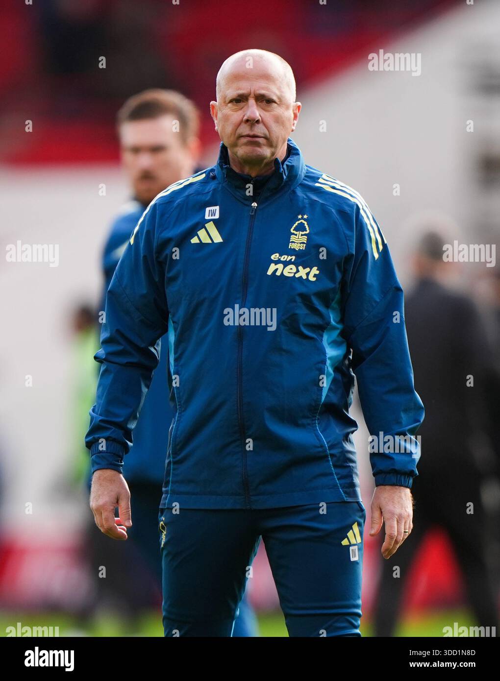 Nottingham Forest coach Ian Woan ahead of the Premier League match at ...