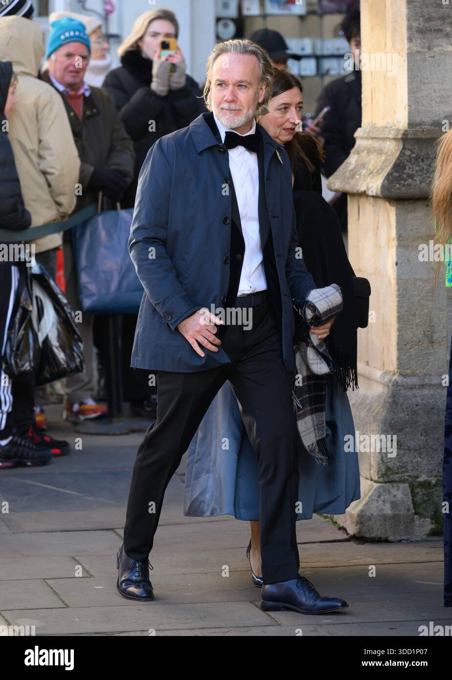 London, UK. December 27th, 2025. Marcus Wareing and wife arriving at ...