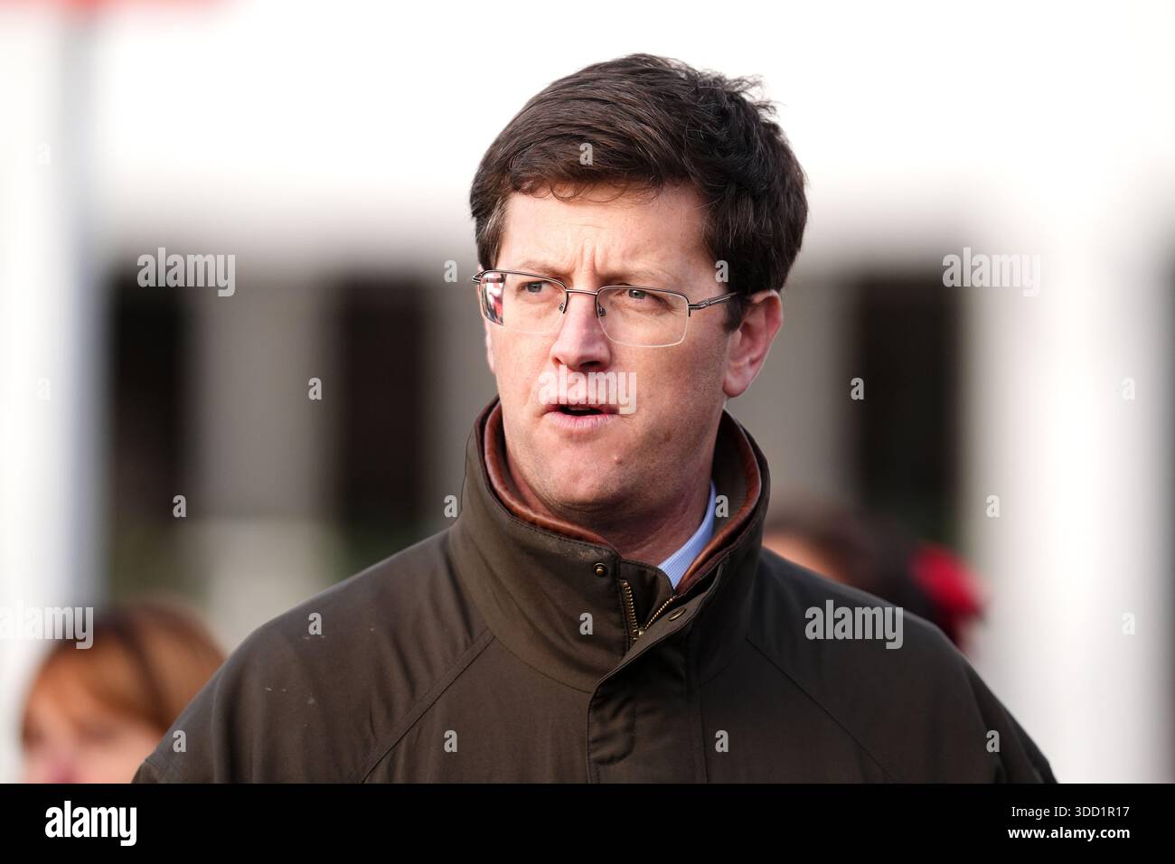 Trainer Harry Fry after seeing horse Star Walking ridden by Harry ...