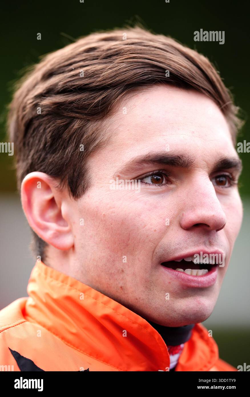 Jockey Ben Jones following victory in the Ladbrokes Wayward Lad Novices ...