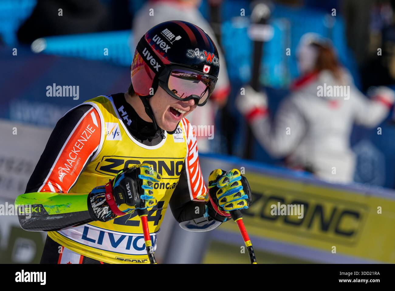LIVIGNO, ITALY - DECEMBER 27: Jeffrey Read of Canada happy about his ...