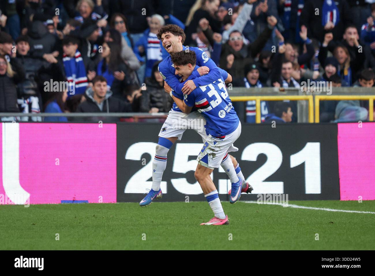 Serie B, Day 18, Stadio Ferraris, Genova, Sampdoria - Reggiana, in the ...