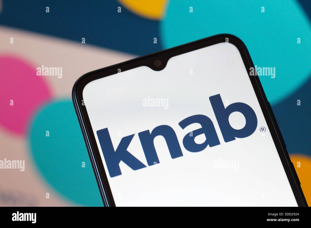 December 27, 2025, Canada: In this photo illustration, the Knab logo is ...