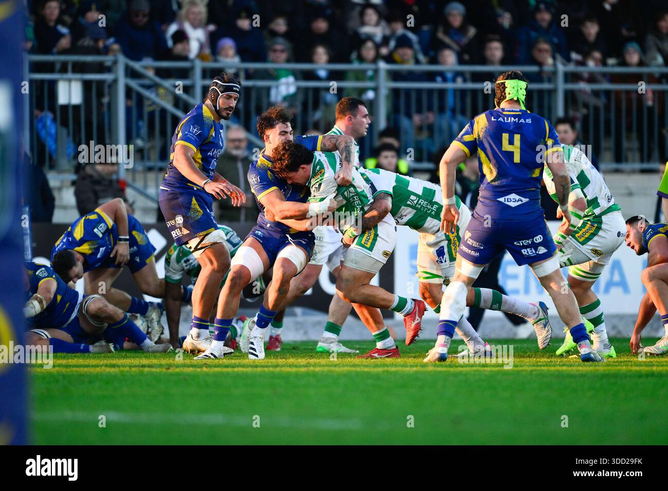 Eli Colin Snyman ( Benetton Rugby ) during Zebre Parma vs Benetton ...