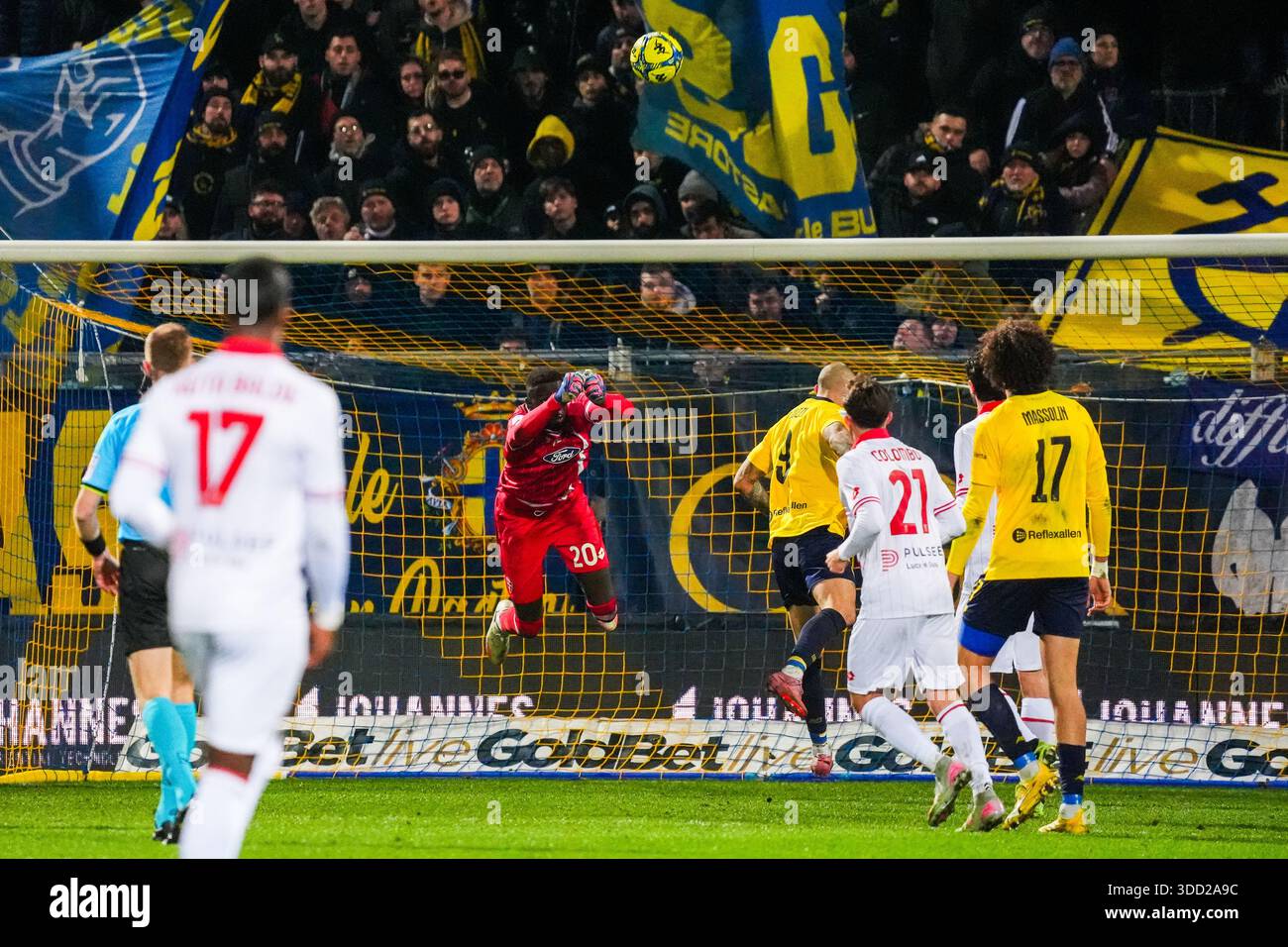 Demba Thiam during the Italian championship Serie B football match ...