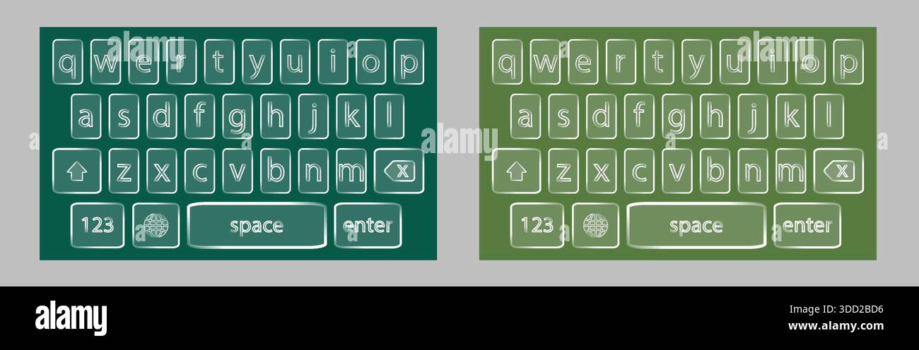 Qwerty keyboard layout hi-res stock photography and images - Alamy