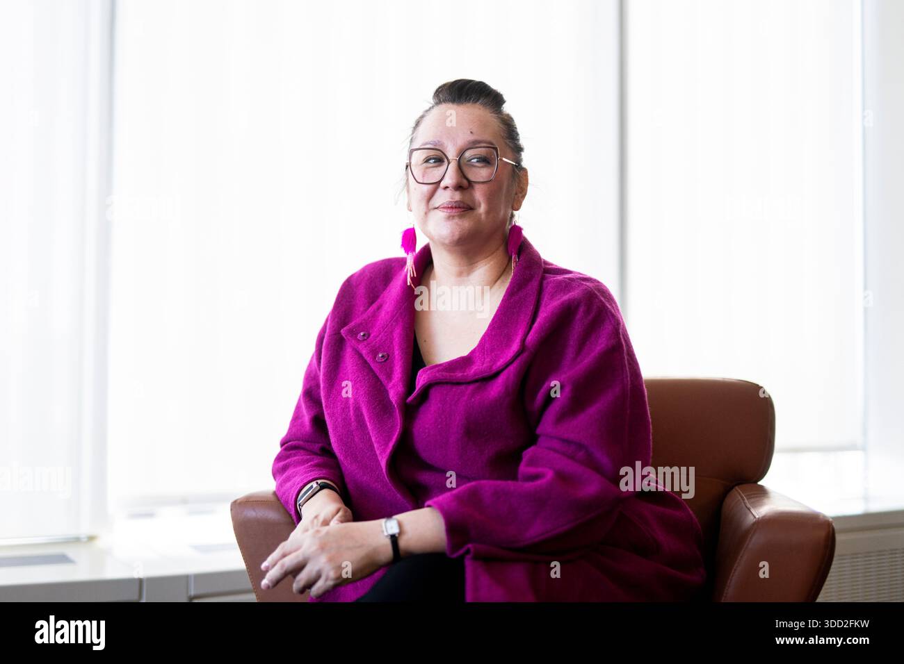 Minister of Indigenous Services Mandy Gull-Masty is pictured in her ...