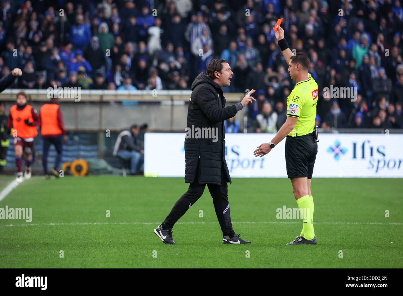 Serie B, Day 18, Stadio Ferraris, Genova, Sampdoria - Reggiana, in the ...