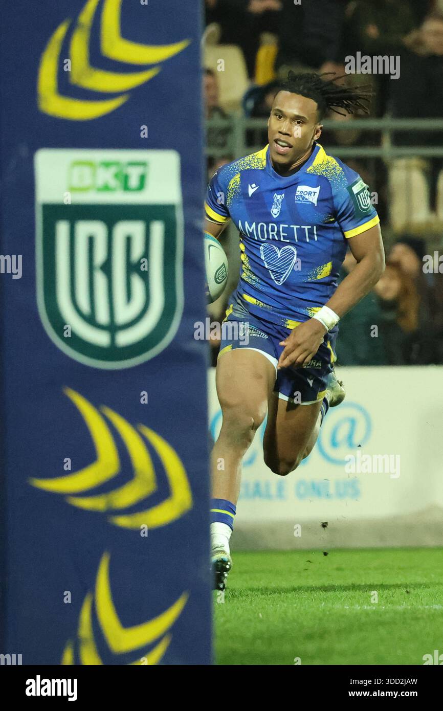 27/12/2025, Parma, Stadio Lanfranchi, URC BKT Round 8: Zebre Parma vs ...