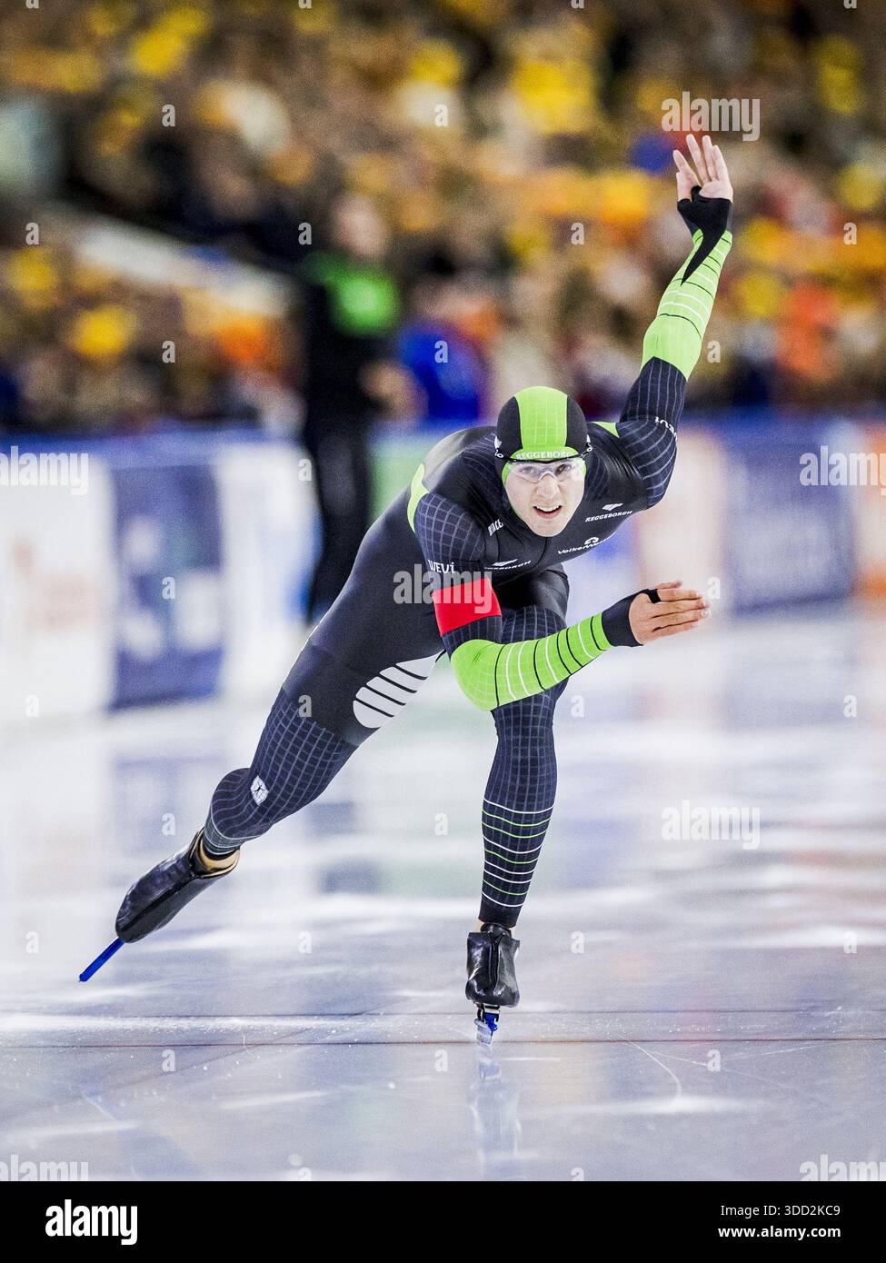 HEERENVEEN - Jenning de Boo in action during the men's 500m on the ...